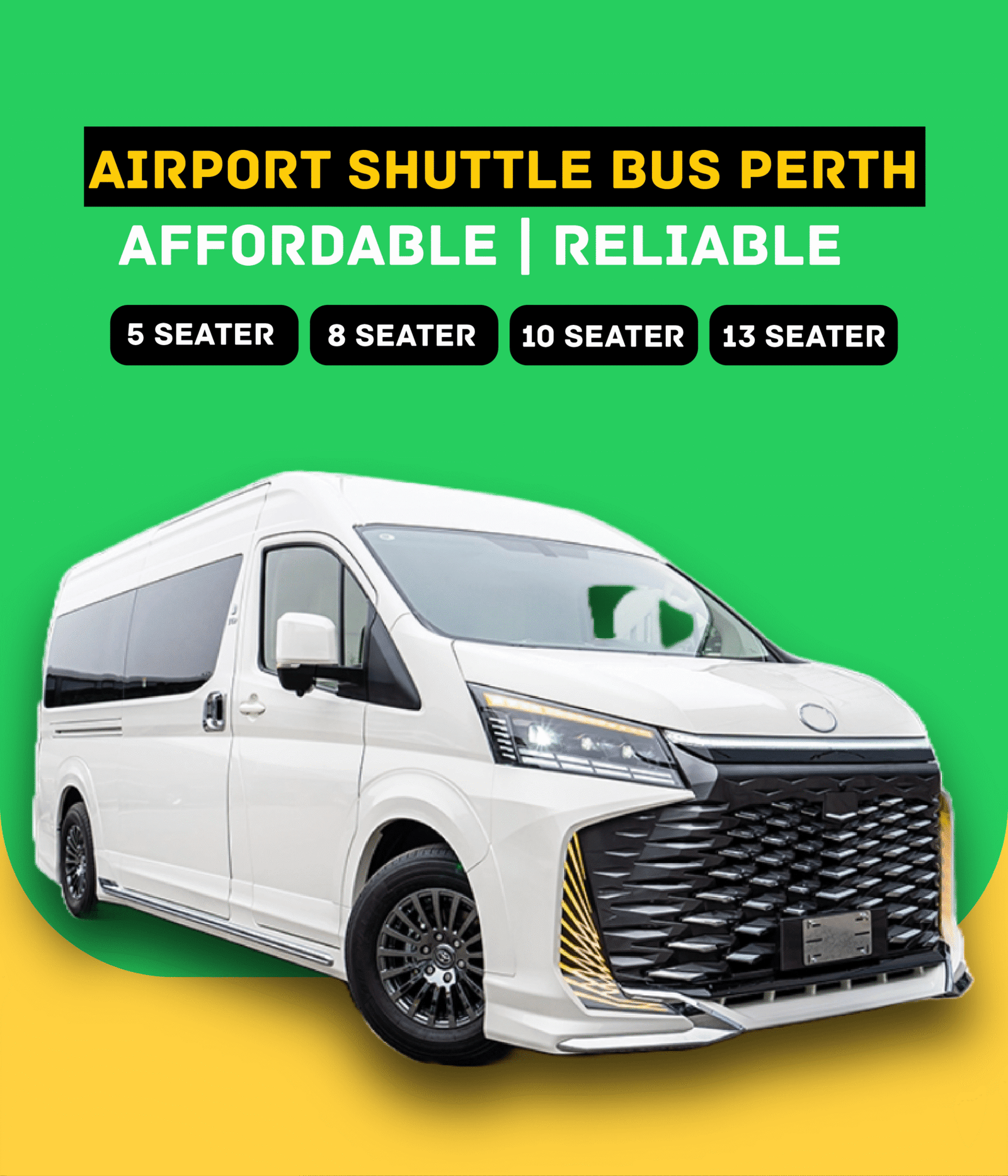 Airport Shuttle Bus Perth | Perth City Airport Shuttle